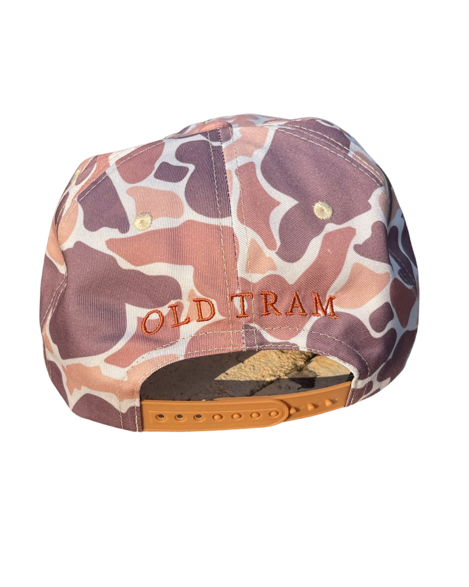 OLD TRAM OLD SCHOOL CAMO HAT- SOUTH GEORGIA COTTON – Old Tram